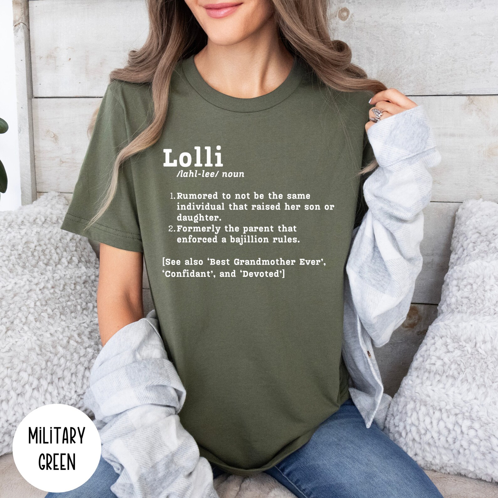 Lolli Definition Shirt, Lolly Shirt, Lolly Gifts, Holiday Gift for ...
