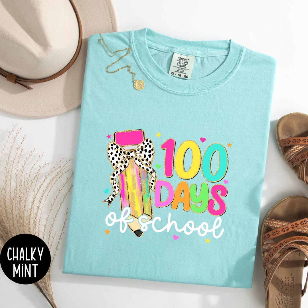 100th Day of School Shirt, 100 Days of School Tshirt, Teacher Team ...