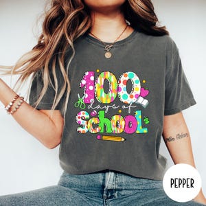 100th Day of School Shirt, 100 Days of School Tshirt, Teacher Team ...