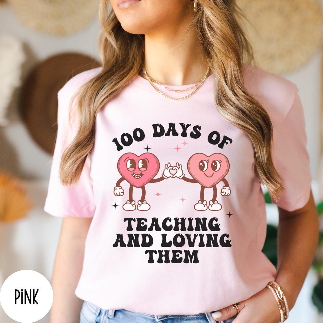 100th Day of School Shirt, 100 Days of School Tshirt, Teacher Team ...