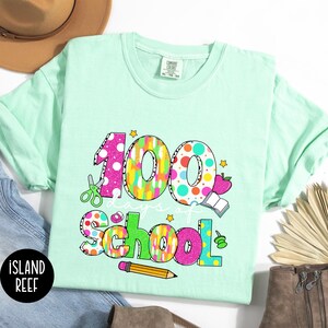 100th Day of School Shirt, 100 Days of School Tshirt, Teacher Team ...