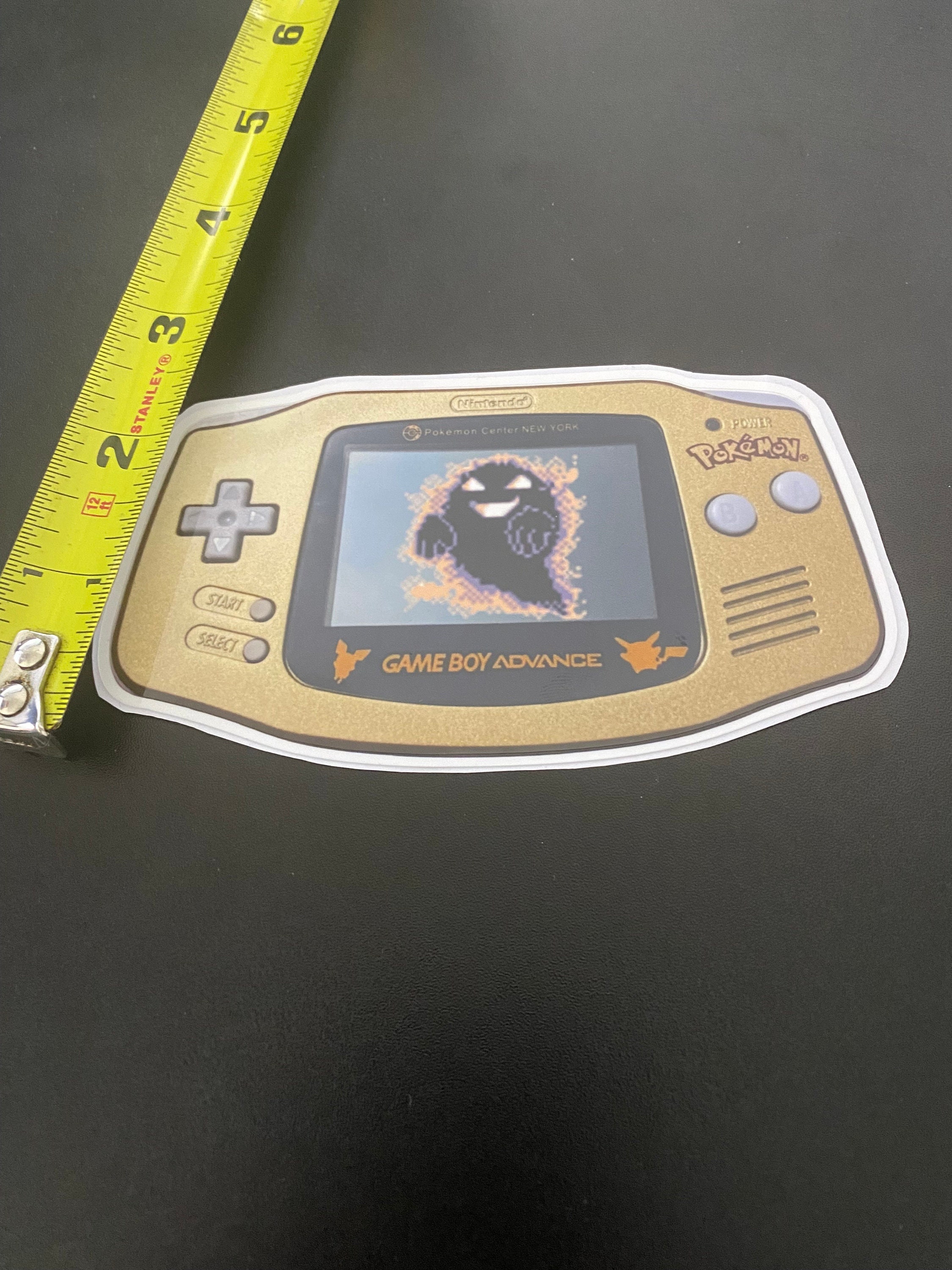 Ghost Pokemon Sticker Gameboy Decal Pixel Ghost Sticker Gen 1 Pokemon Decal Gba Window Decal - Etsy