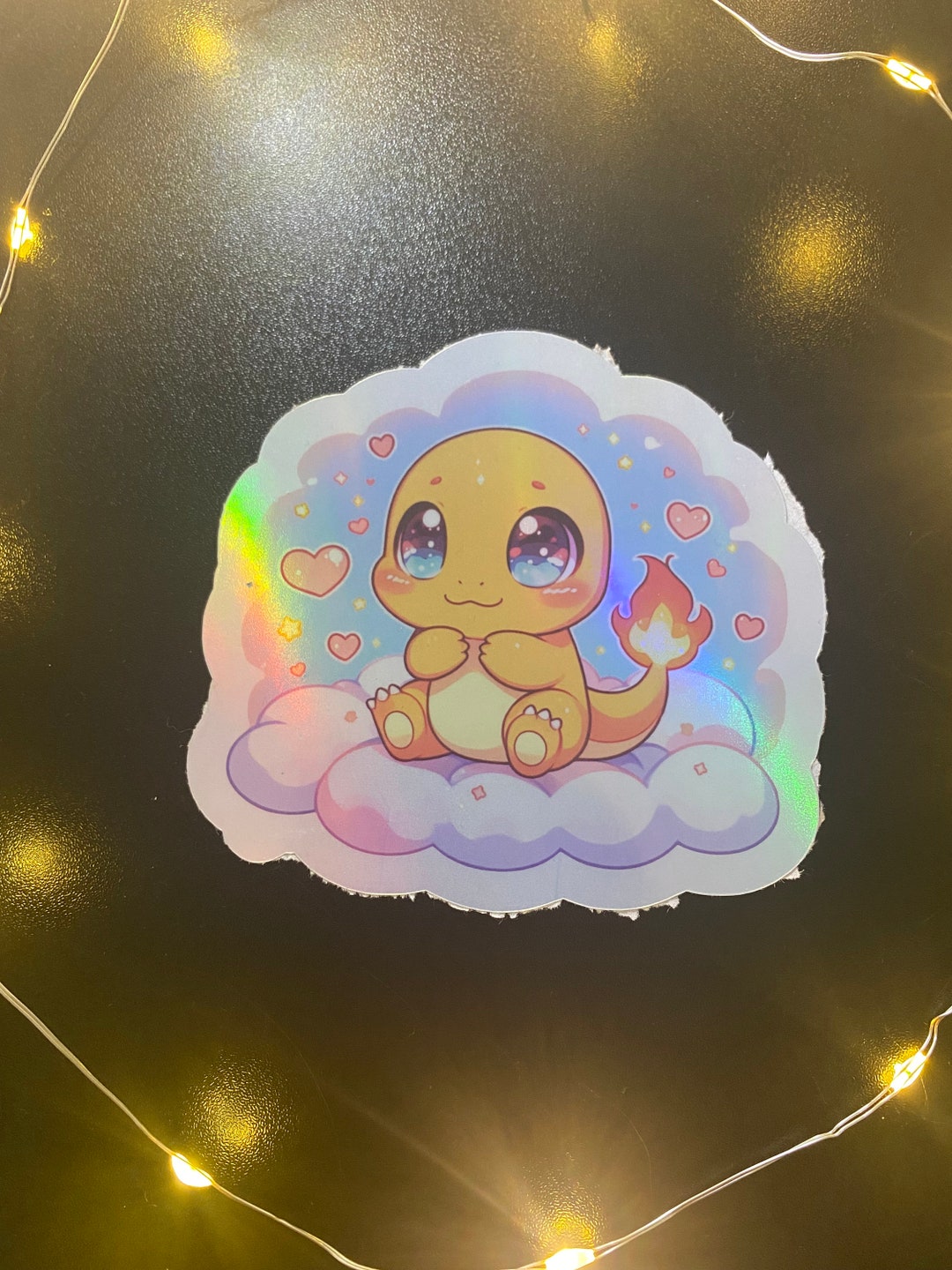 Kawaii Charmander Sticker Happy Pokemon Notebook Decal Pokeballs ...