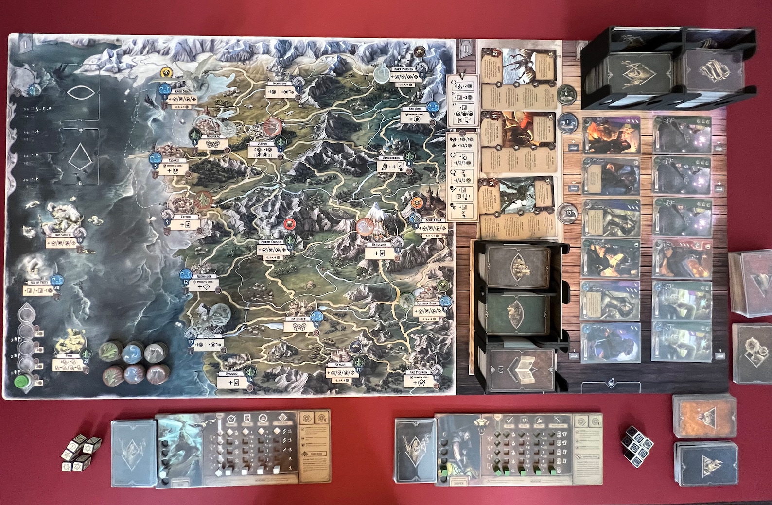 Stl Files for the Witcher Old World Board Game Card Holders - Etsy