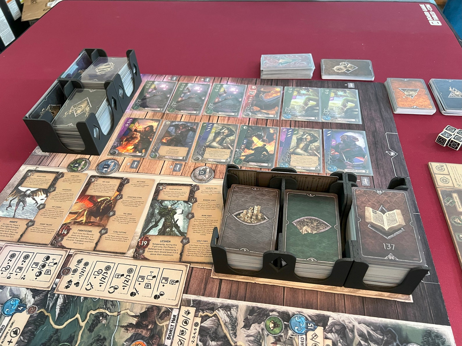 Stl Files for the Witcher Old World Board Game Card Holders - Etsy