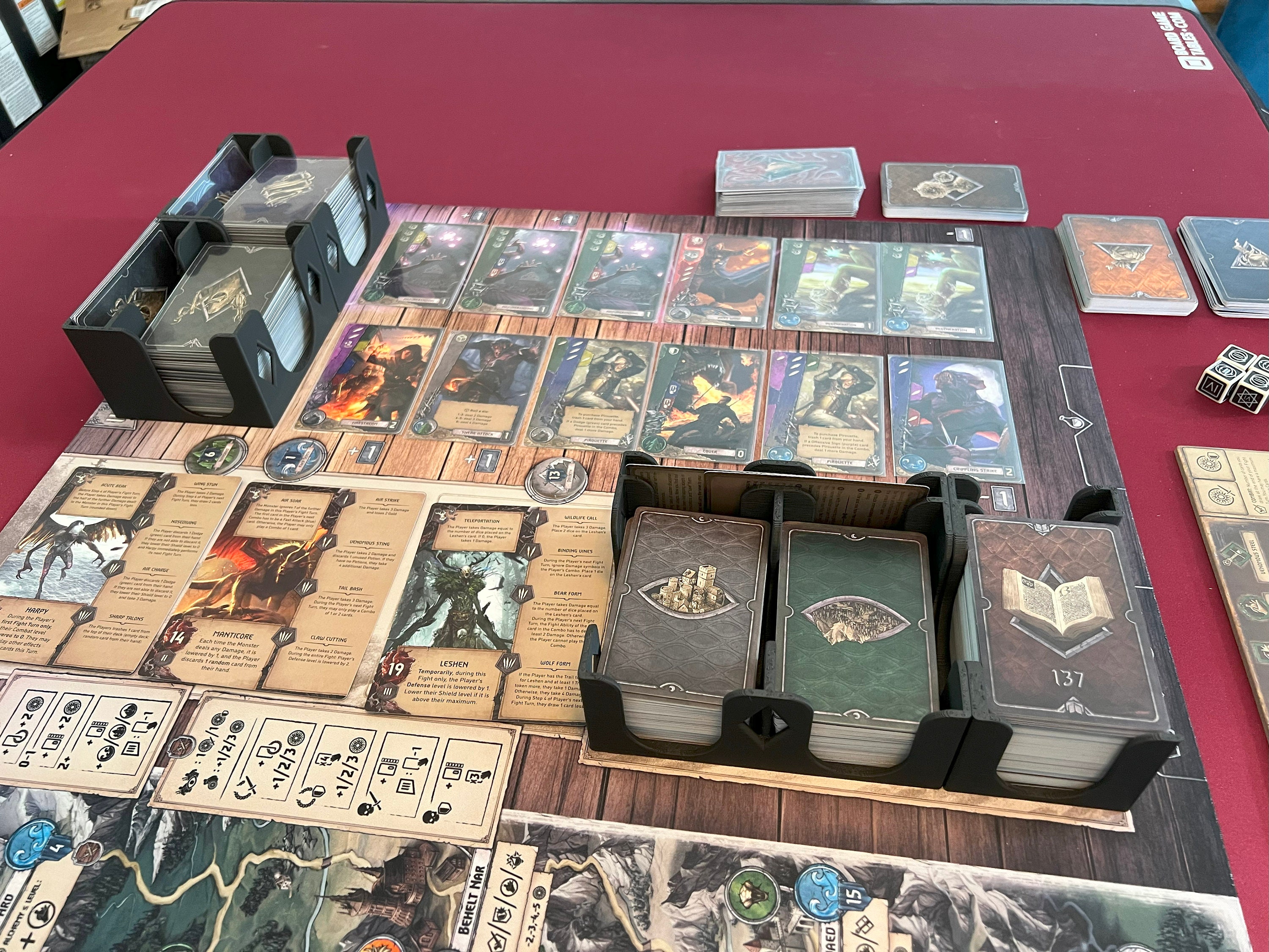 Stl Files for the Witcher Old World Board Game Card Holders - Etsy