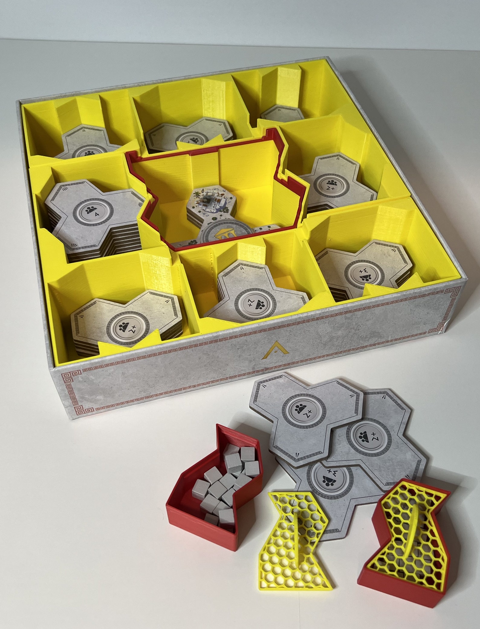 STL Files for Akropolis Board Game Insert - Etsy