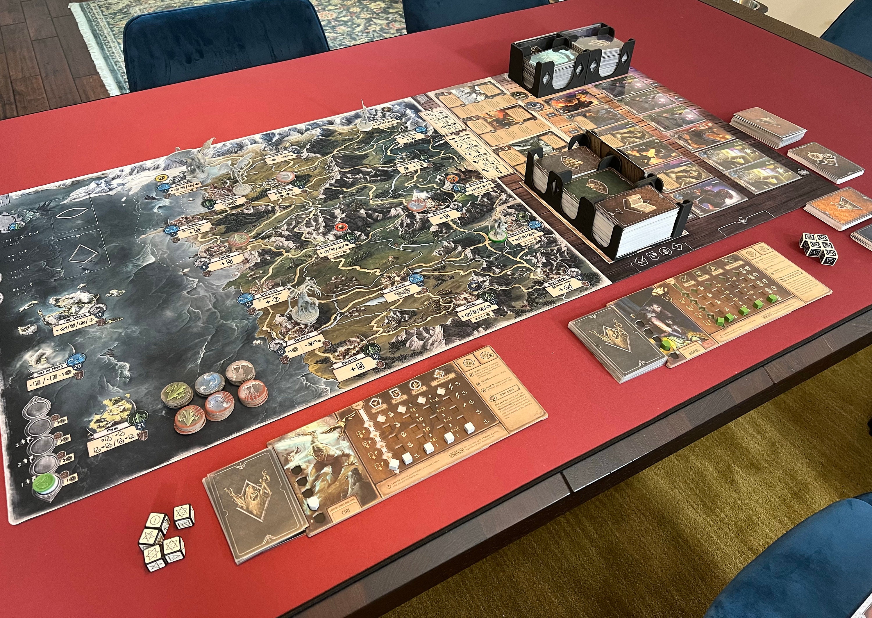 Stl Files for the Witcher Old World Board Game Card Holders - Etsy