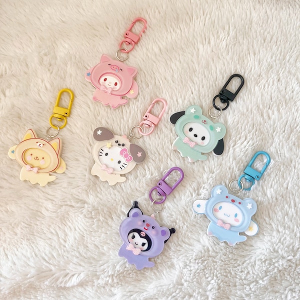 Cartoon Keychain - Etsy