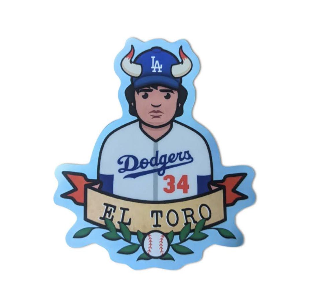 Fernando Valenzuela “el Toro” Matte Holographic Sticker – 3 Inch ...