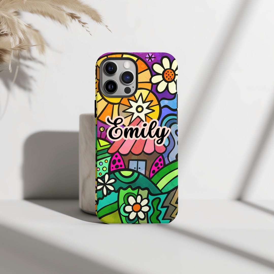 Custom Phone Case With Name, Mosaic Phone Case, Customized Case iPhone ...