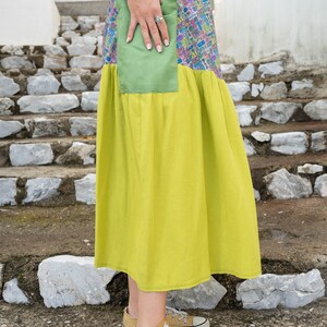 Women's Linen Skirt Sewing Pattern Pdf With Elastic Waistband ...