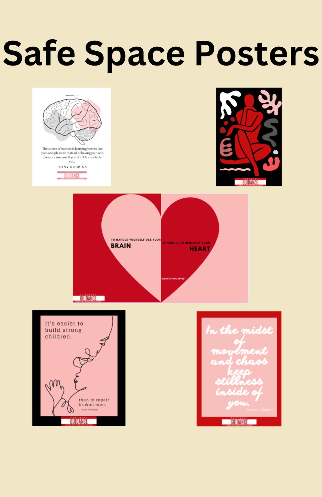 Safe Space Posters - Etsy