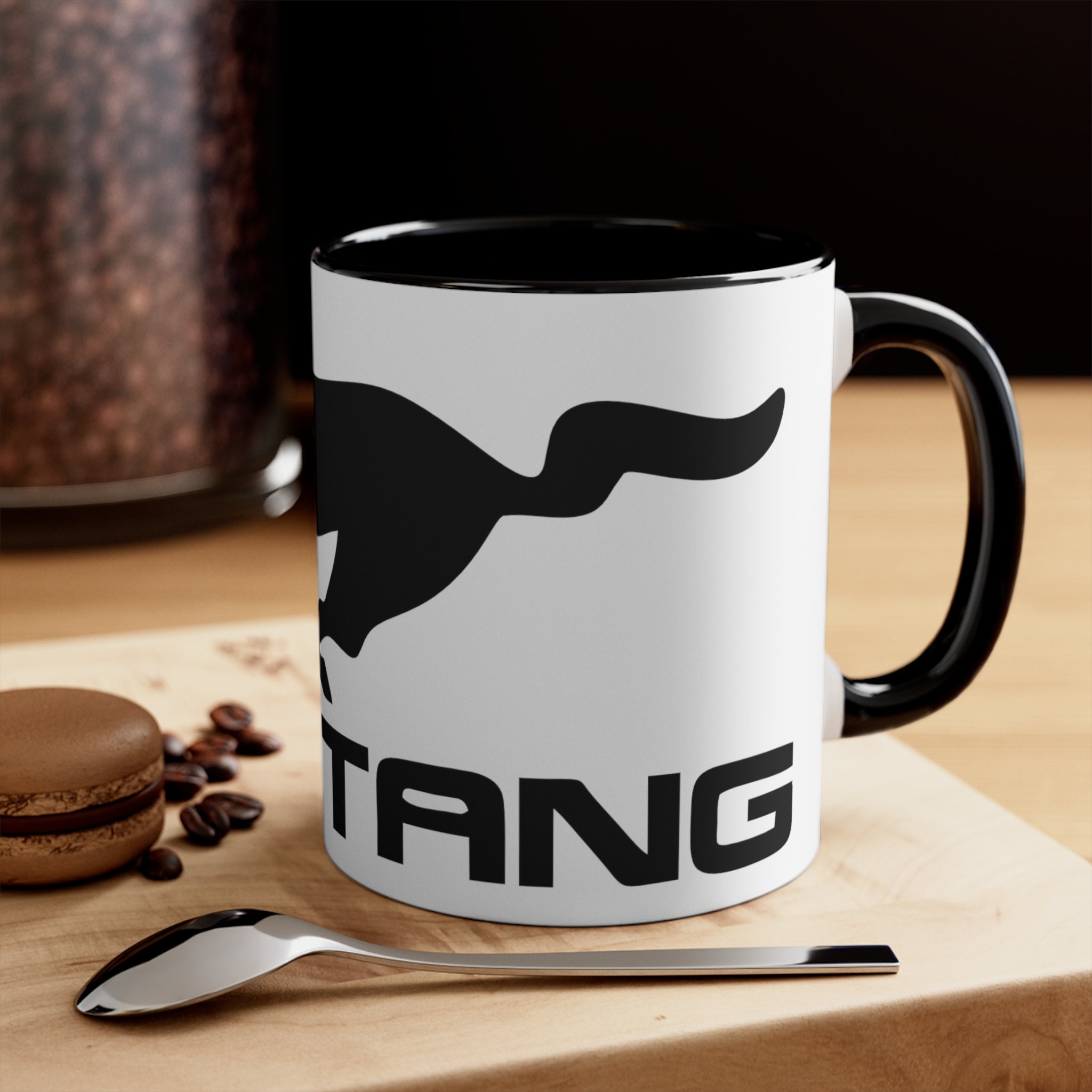Famous Mustang Original Logo Accent Coffee Mug 11oz Mustang - Etsy