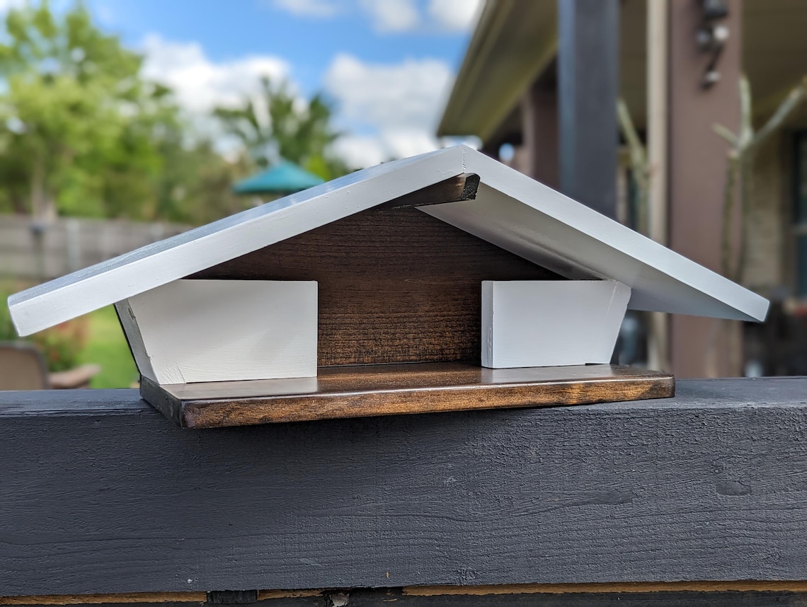 Modern Dove Nesting Box Plans, Modern Birdhouse DIY .pdf, Woodworker ...