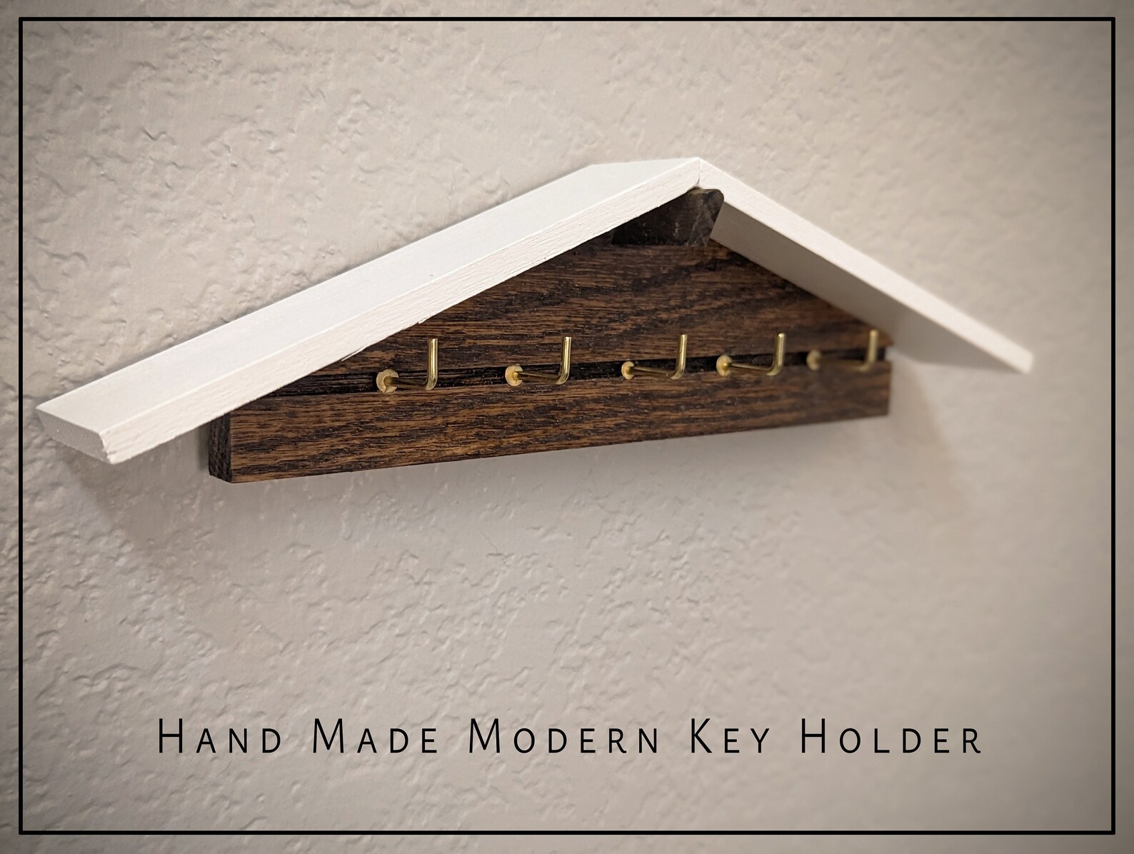 Unique Custom Key Holder, Modern Home Decor Key Holder for Wall, Mid ...