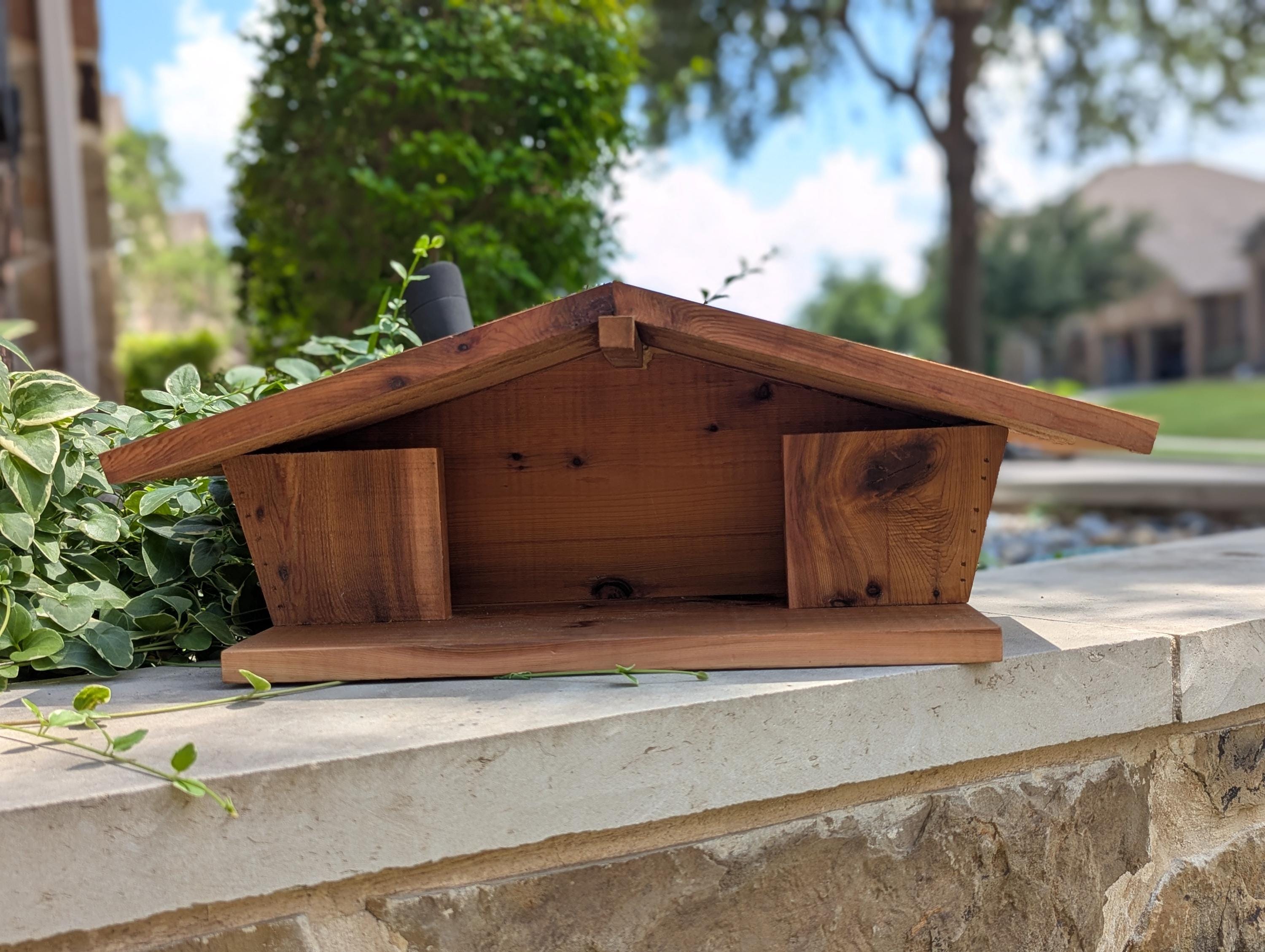 Modern Birdhouse Dove Nest, Handmade Dove Nesting Shelf, Minimalist ...