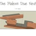 Modern Dove Nesting Box Plans, Modern Birdhouse DIY .pdf, Woodworker ...