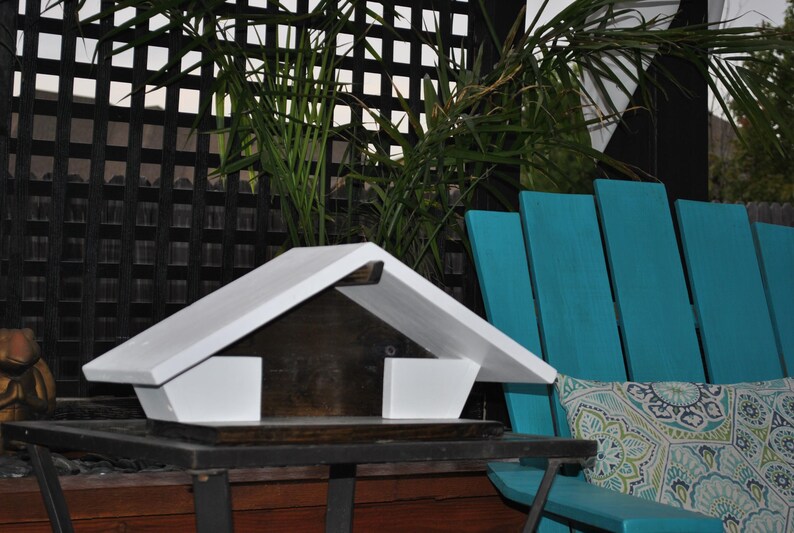 Modern Dove Nesting Box Plans, Modern Birdhouse DIY .pdf, Woodworker ...
