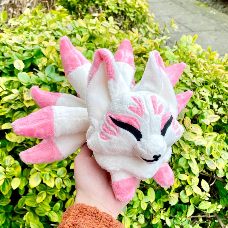 Kitsune Plush - Etsy