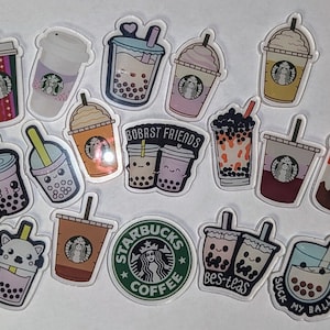 10pcs - Acrylic Boba Tea, Diy Keychain, Diy Charm, Phone Case Charm ...