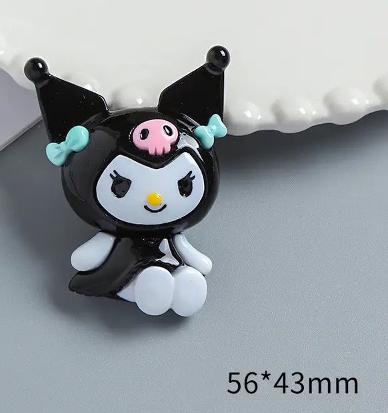 3pcs Large Shiny Hello Kitty Friends Flatback Resin Cabochon Charms ...