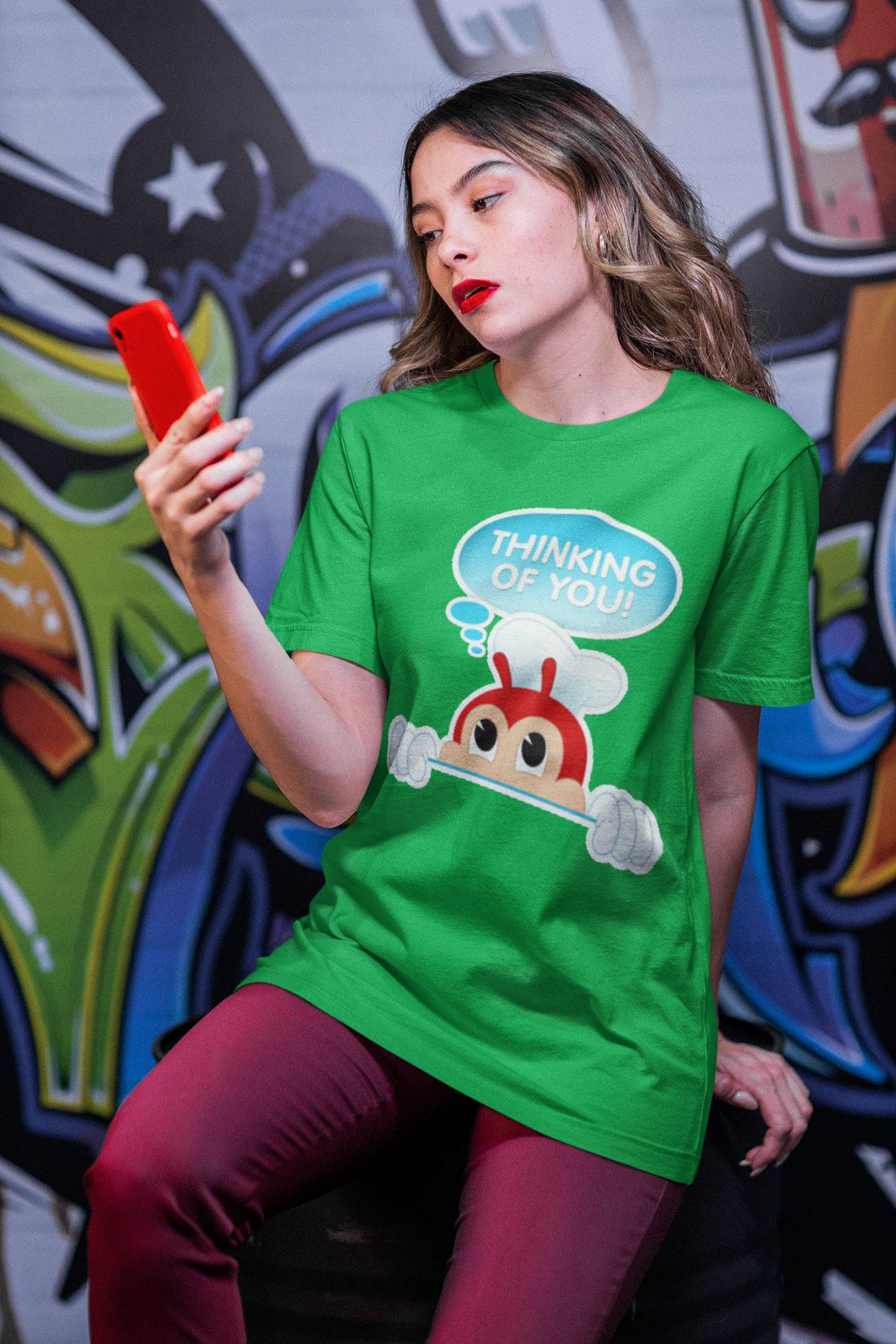 Thinking of You Jollibee Unisex Ultra Cotton Tee - Etsy