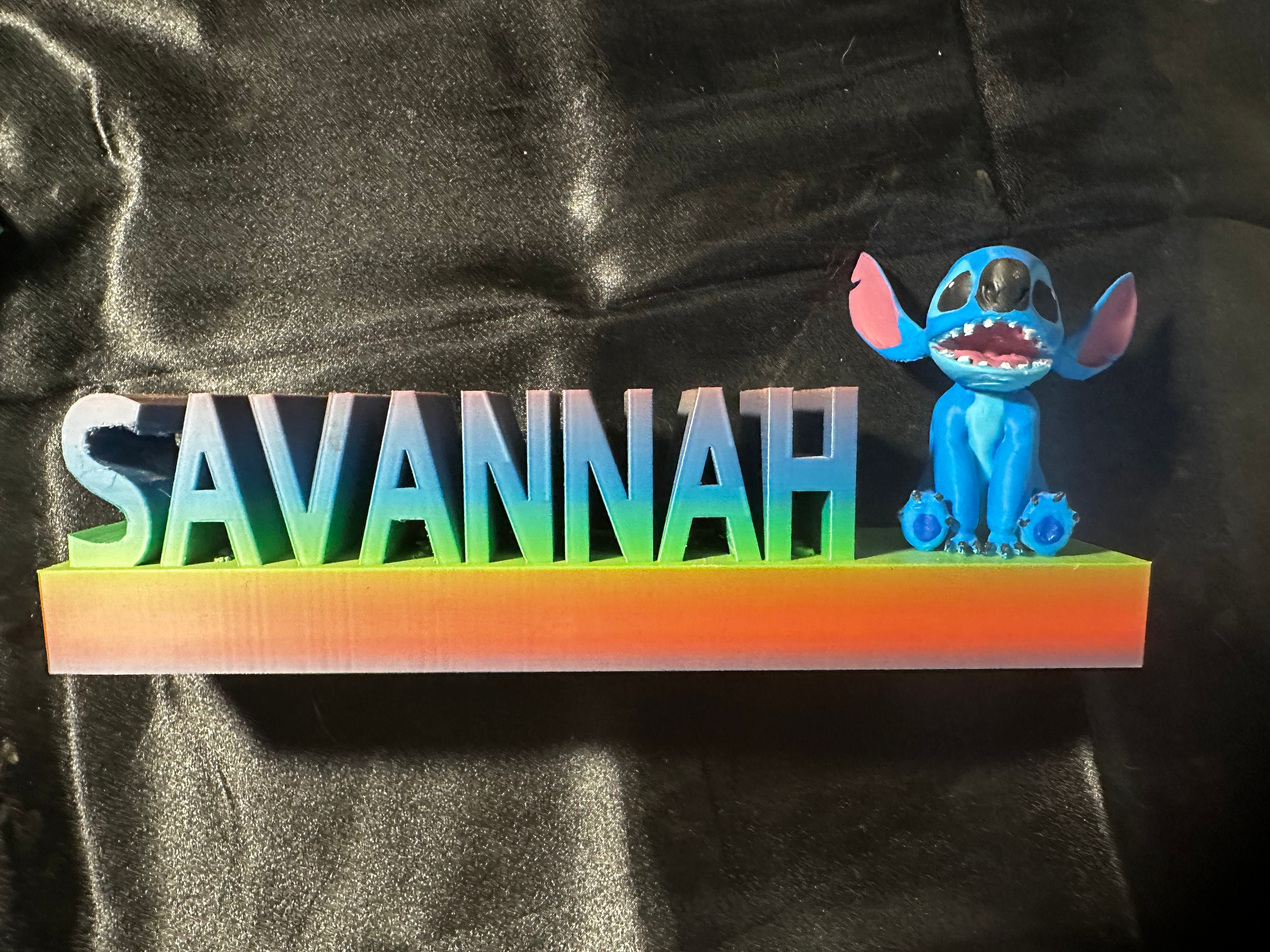 Customizable 3D Printed Name Blocks - Etsy