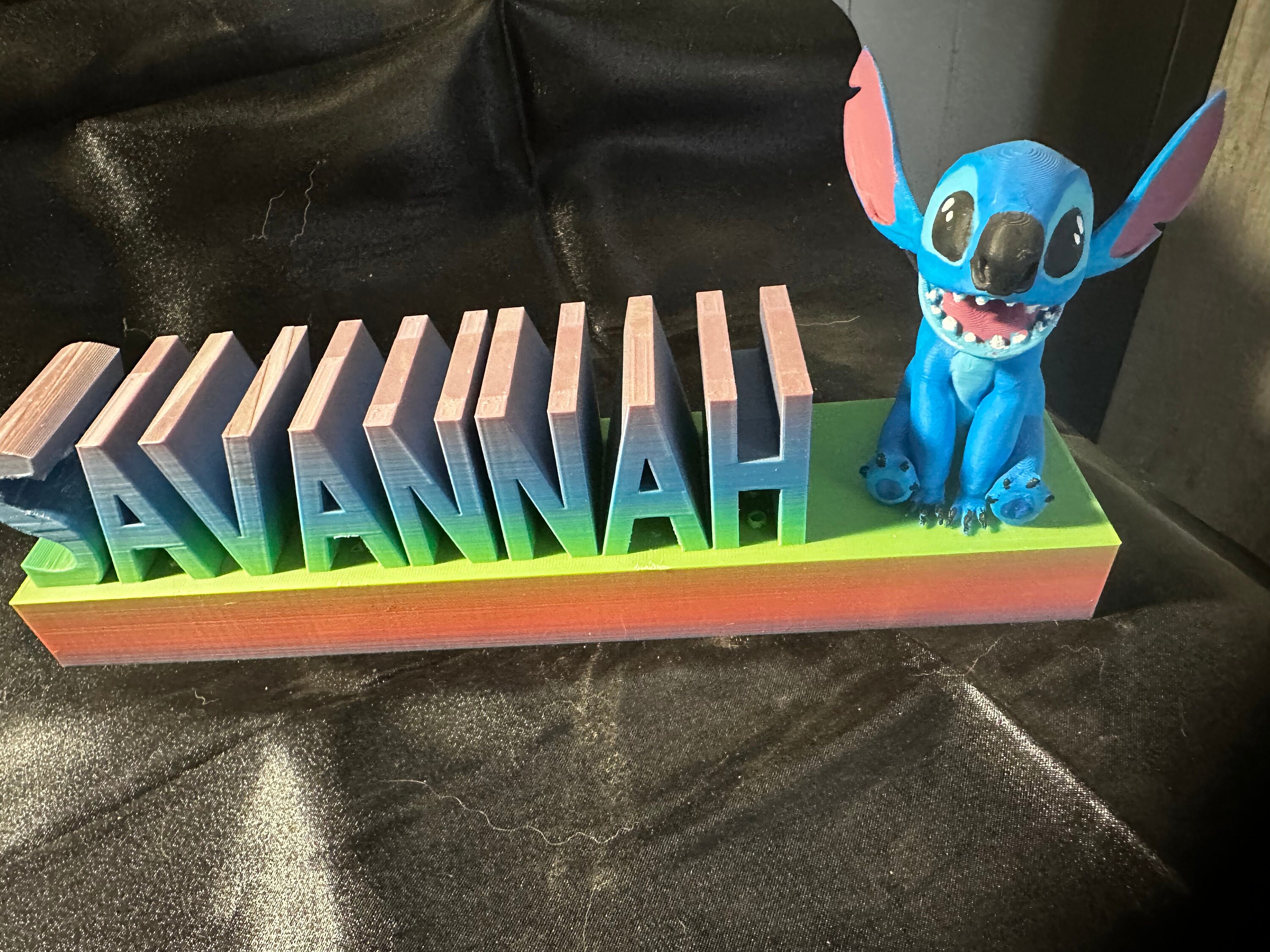 Customizable 3D Printed Name Blocks - Etsy