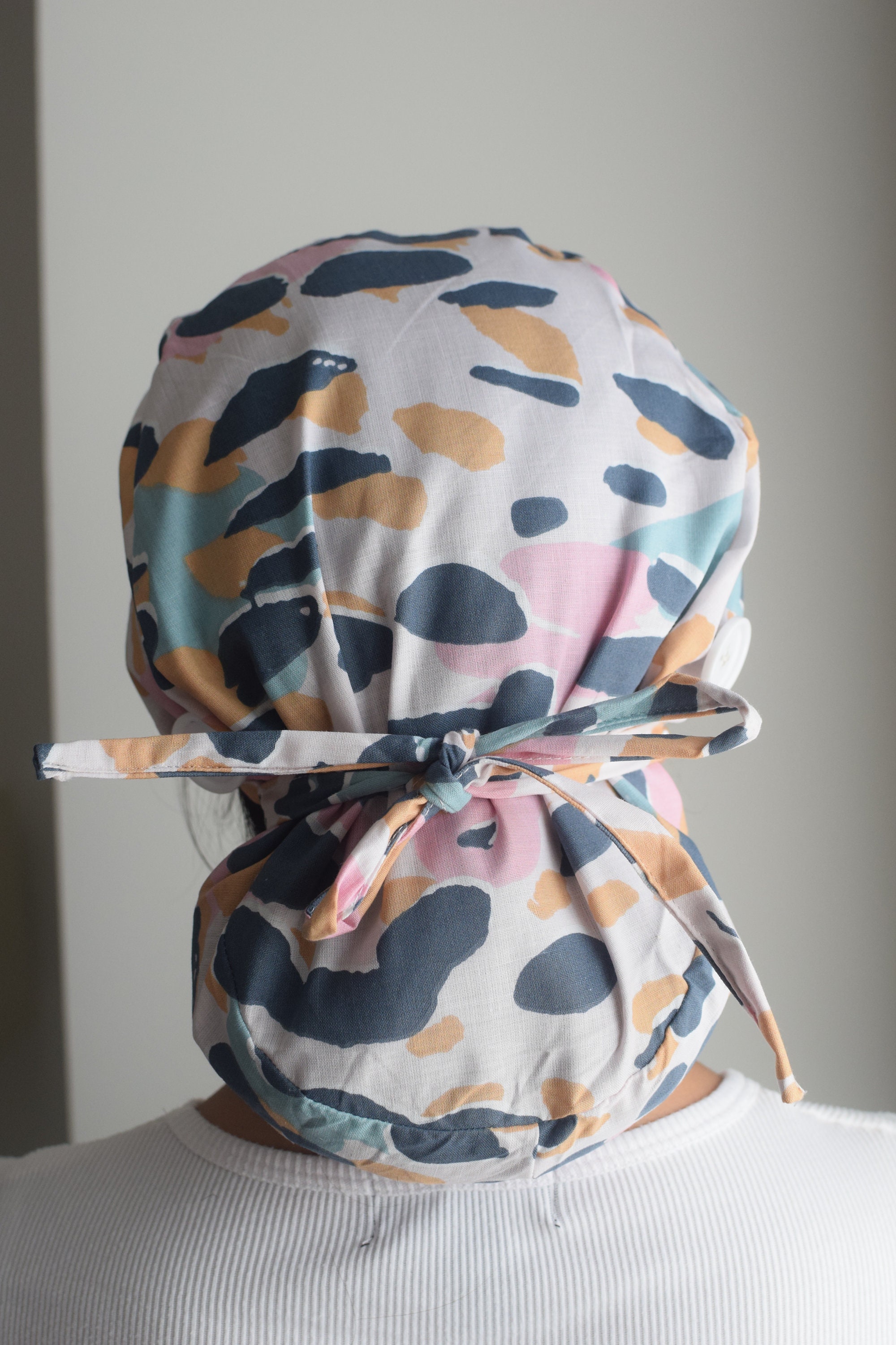 Ponytail Scrub Cap, Surgical Cap Women, Ponytail Scrub Hat, Scrub Caps ...