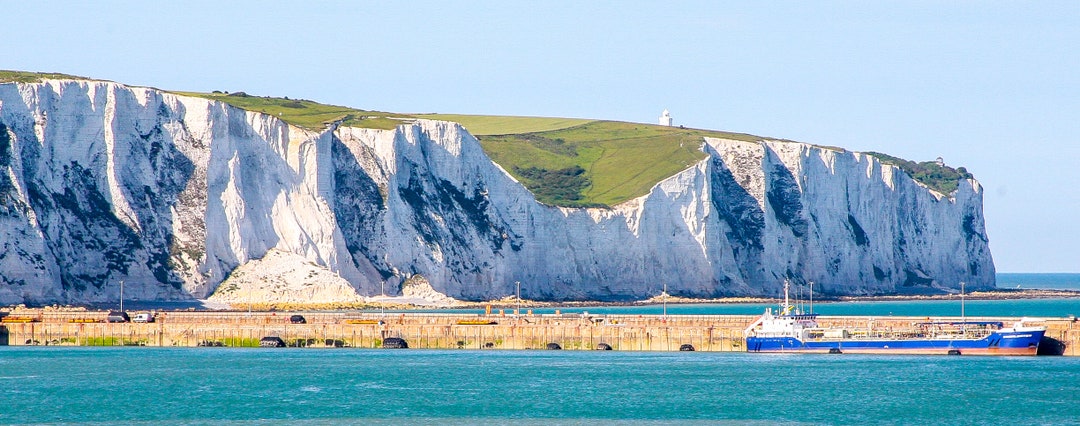 WHITE CLIFFS of DOVER Photo Print- Iconic Landmark off the Coast of ...