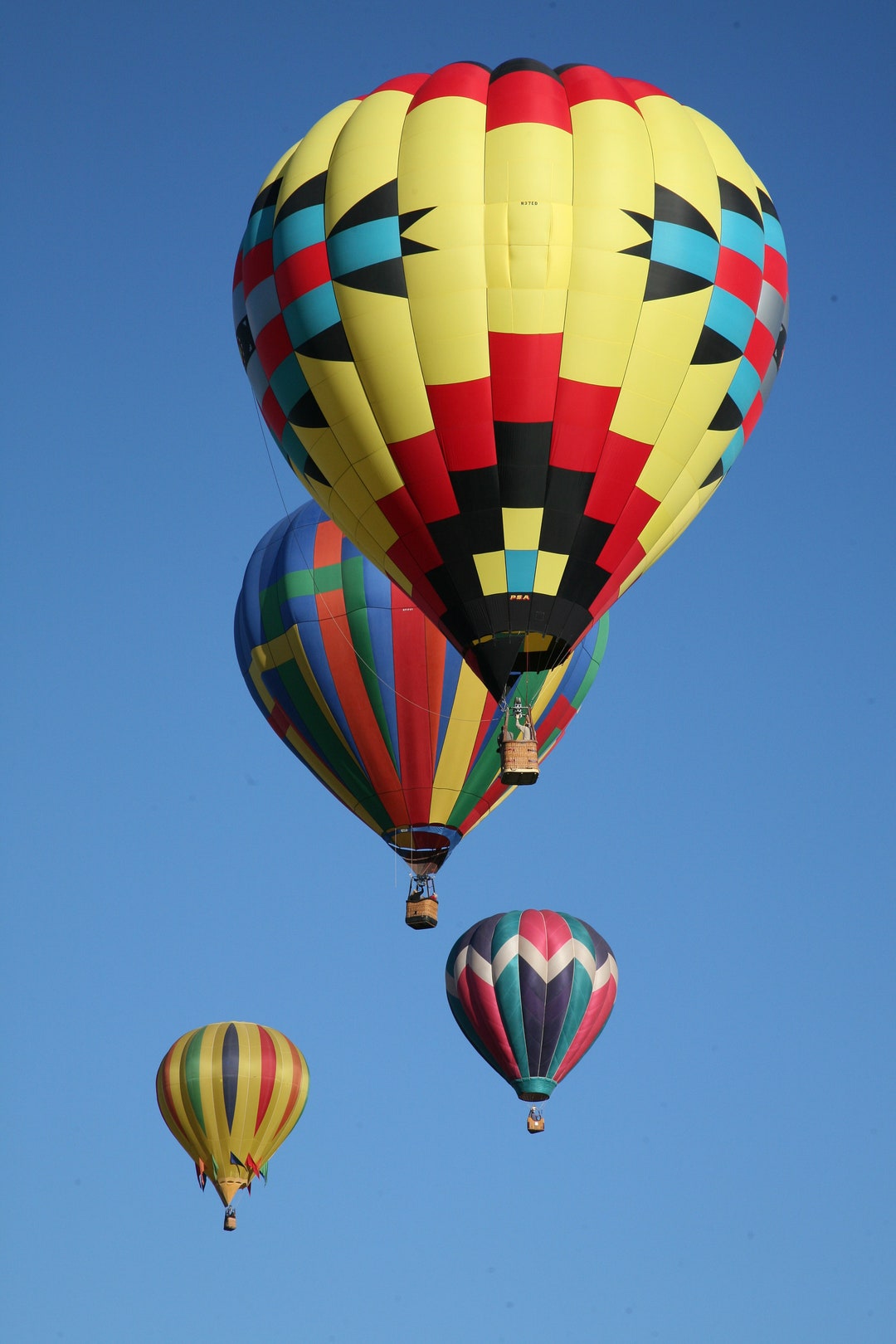 THE BEST of BALLOONING Fine Art Photo Print on Canvas, Metal, Acrylic ...