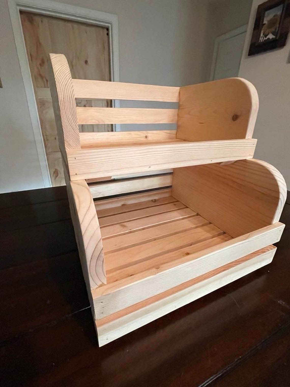 UNDER CABINET CRATE and More! 14" Wooden Crate Combo - Solid Wood ...