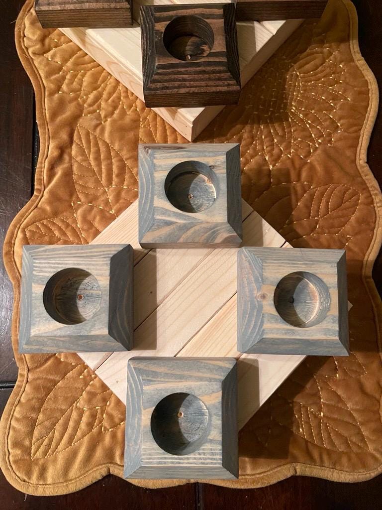 CANDLE HOLDERS -- Last Chance Bin #1 - Save From the Trash Bin! 4 ...