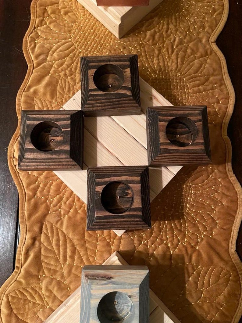 CANDLE HOLDERS -- Last Chance Bin #1 - Save From the Trash Bin! 4 ...