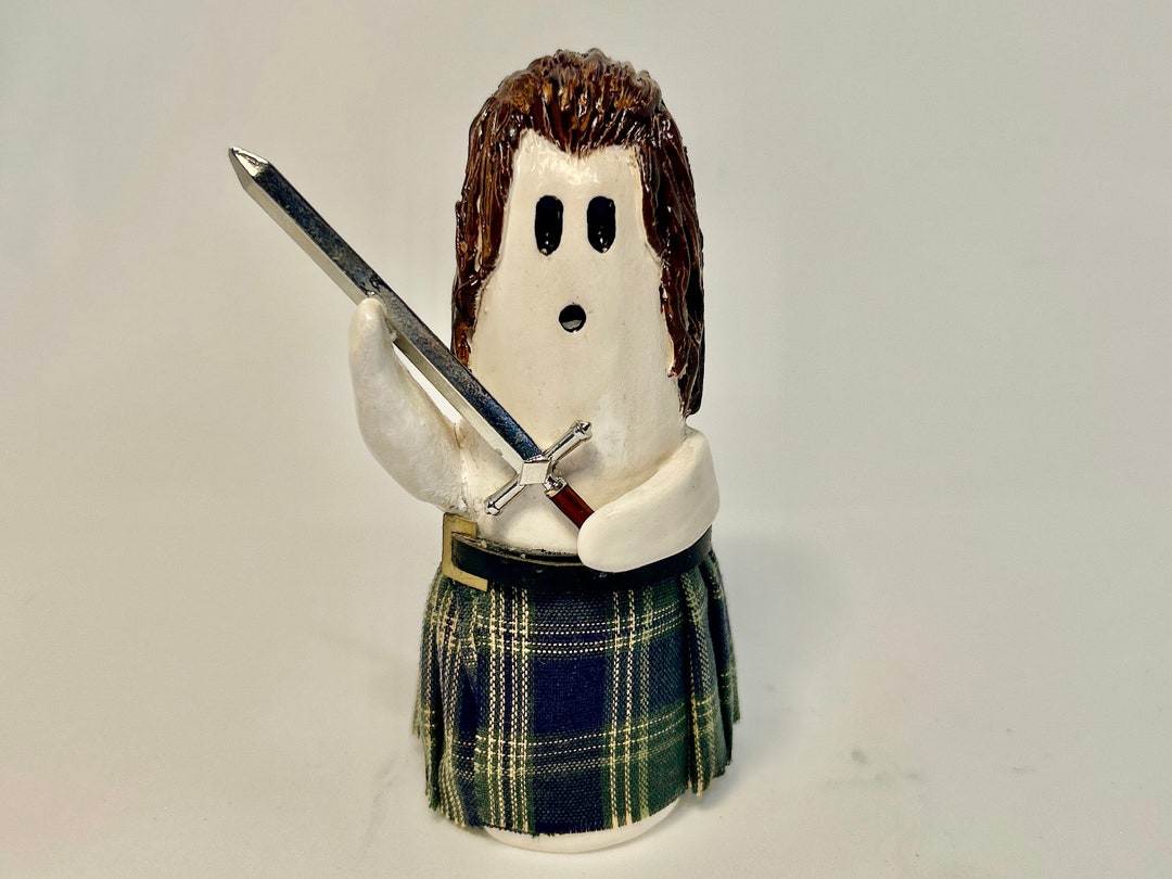 Connor Macleod Handbuilt Ceramic Ghost From the Movie Highlander ...