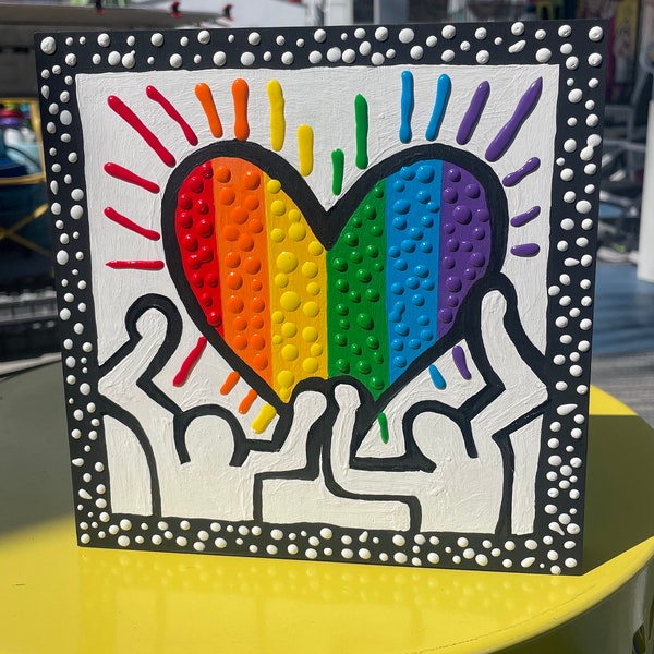 Keith Haring Gay Wall Art - Etsy