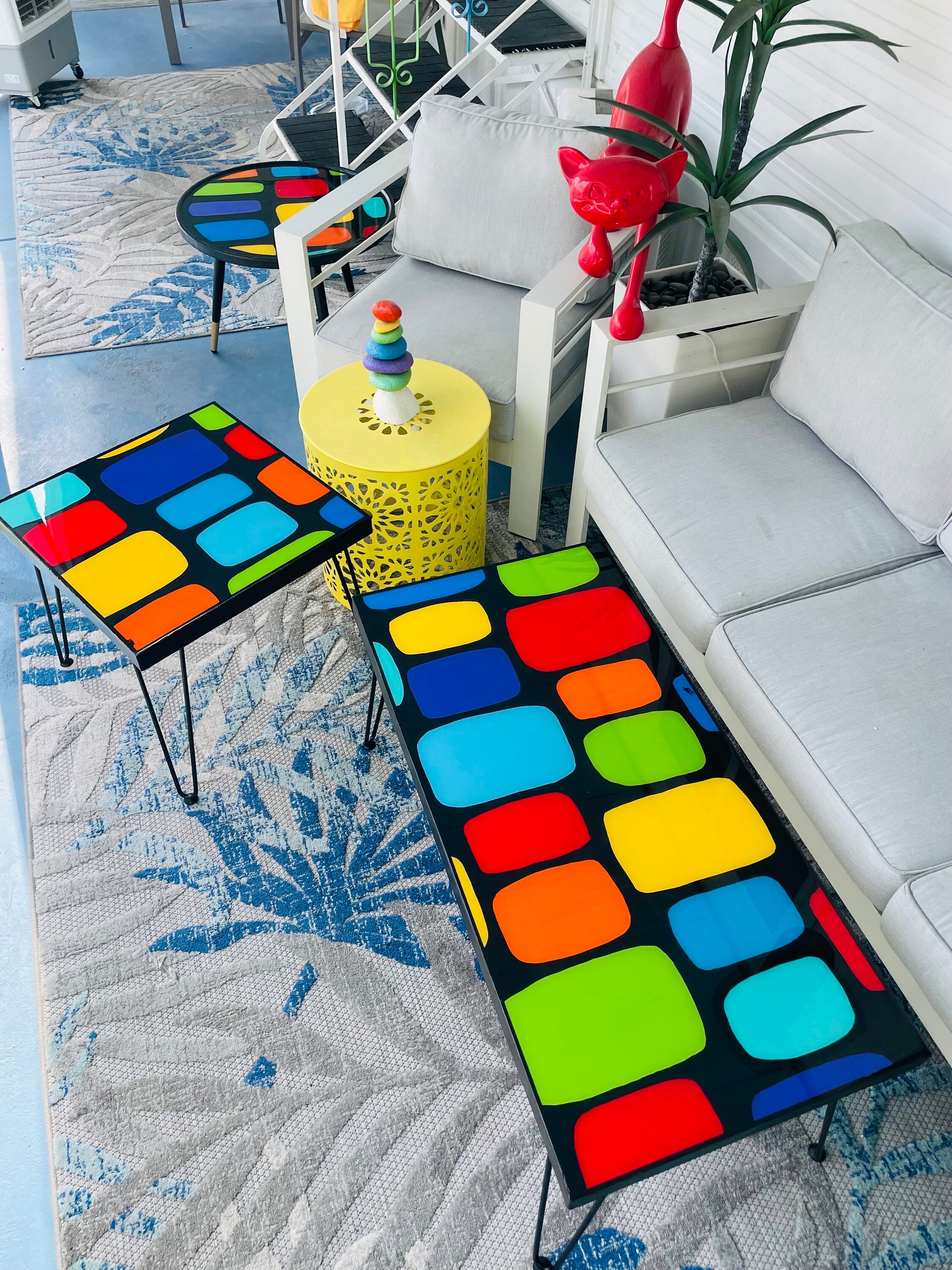 Mod-coffee Table. 39" L X 19" W X 20" H - Etsy