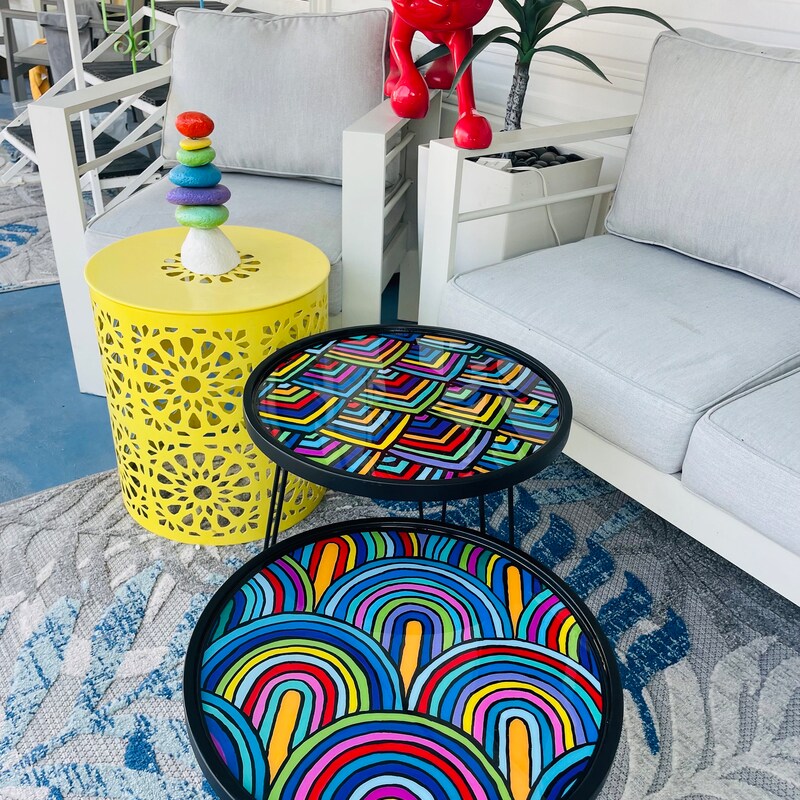 Colorful Table - Etsy