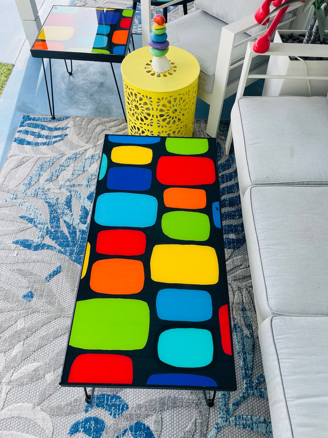 Mod-coffee Table. 39" L X 19" W X 20" H - Etsy