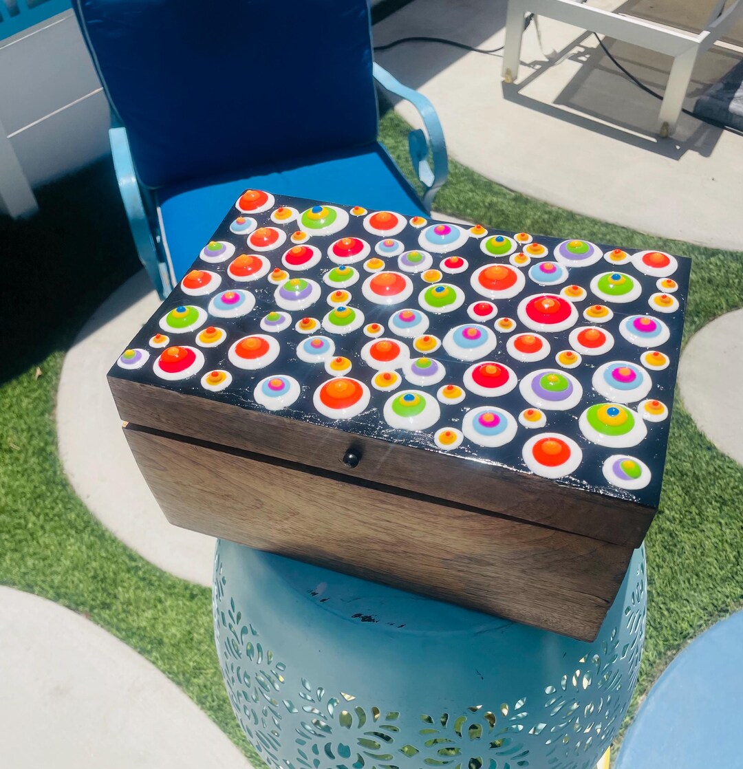 Decorative Box W/drops - Etsy