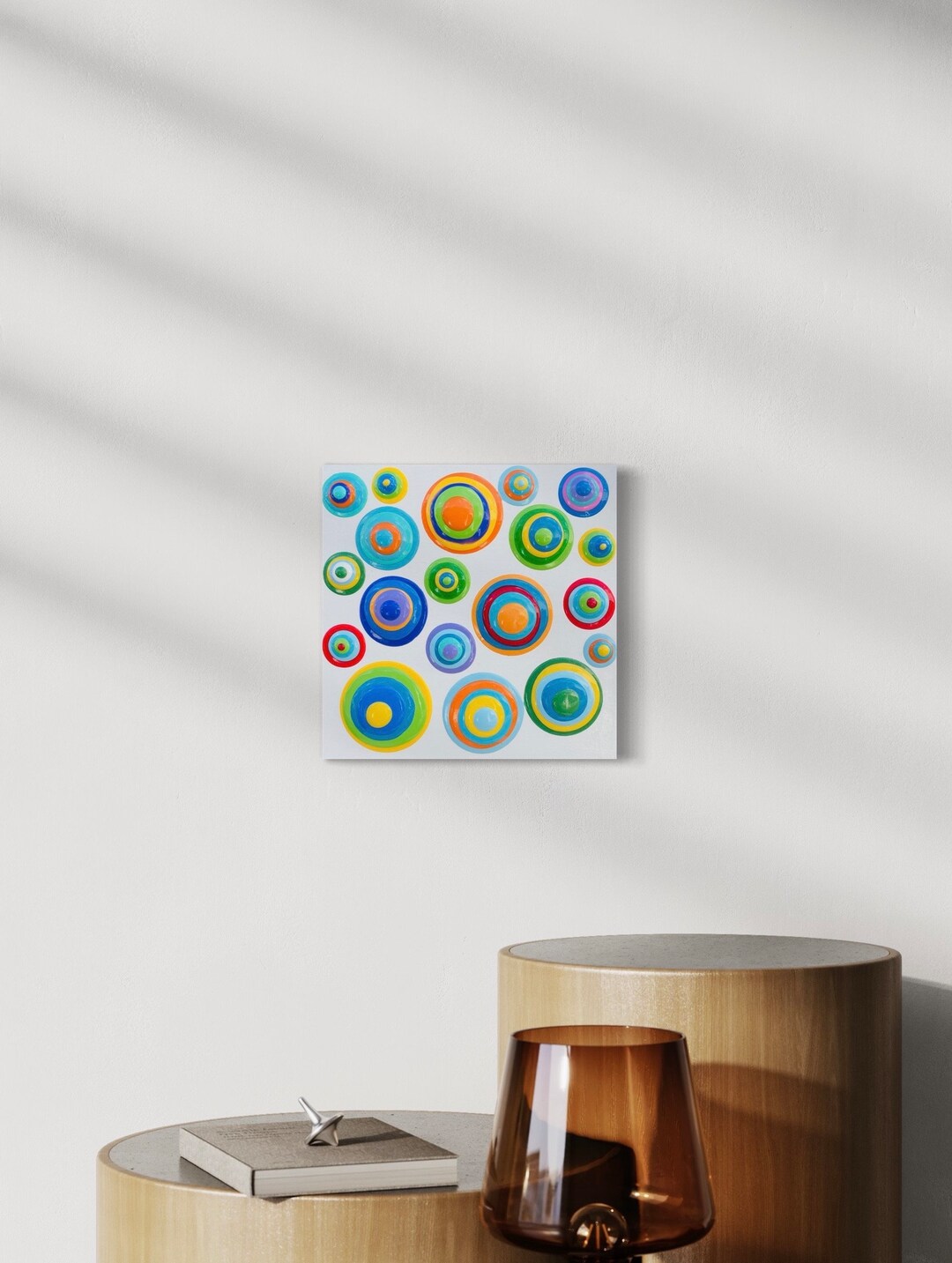 Techno Color. DROPS Painting - Etsy