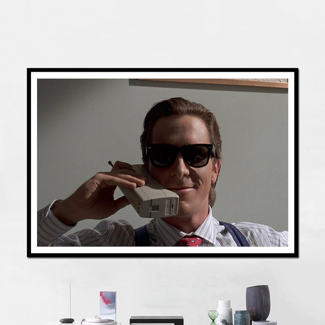 American Psycho Poster Print Poster Print Art Canvas Picture - Etsy