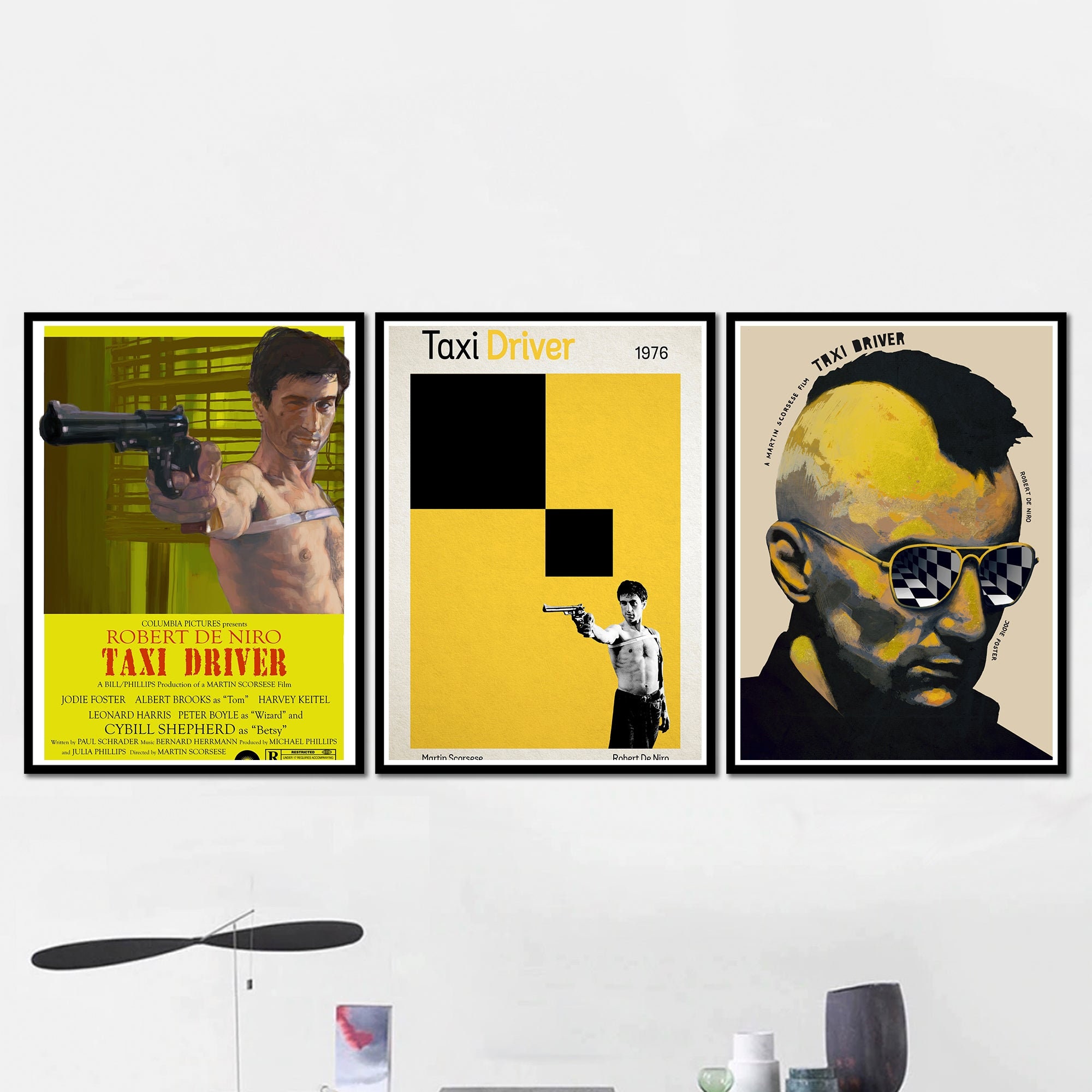 Taxi Driver Poster Guns