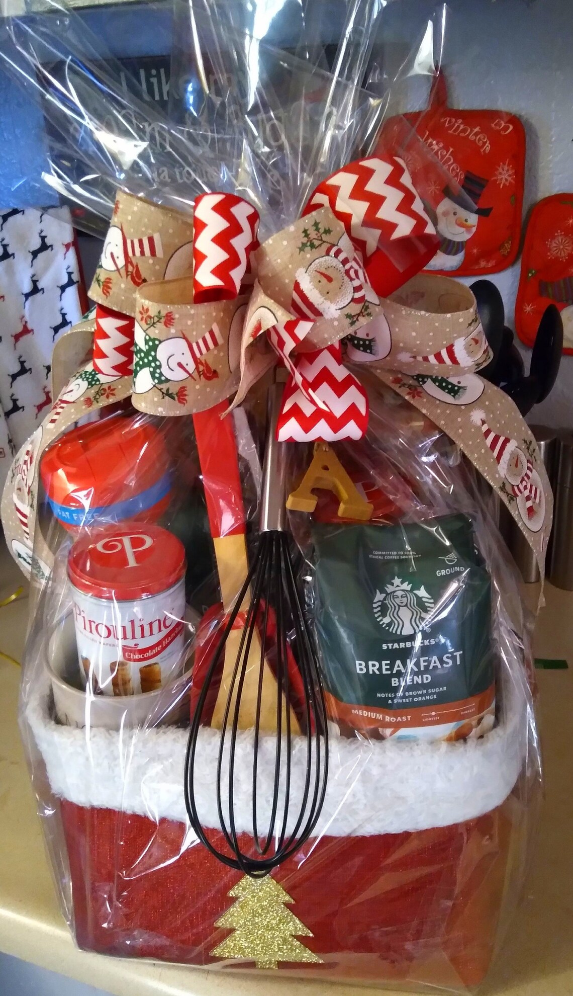 Christmas, Holiday Coffee Gift Basket - Etsy