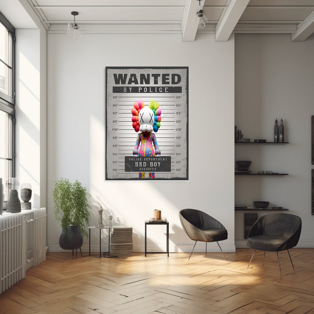 Hype Beast Wanted Poster Urban Art Wall Print Instant Download - Etsy