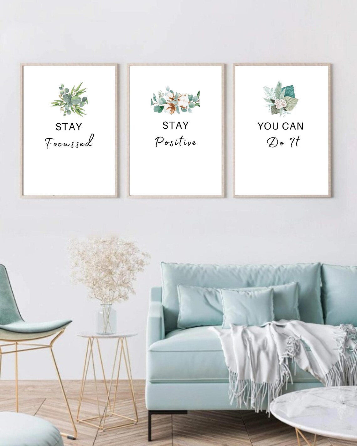 Set of 3 Inspirational Quote Motivational Quotes Poster - Etsy