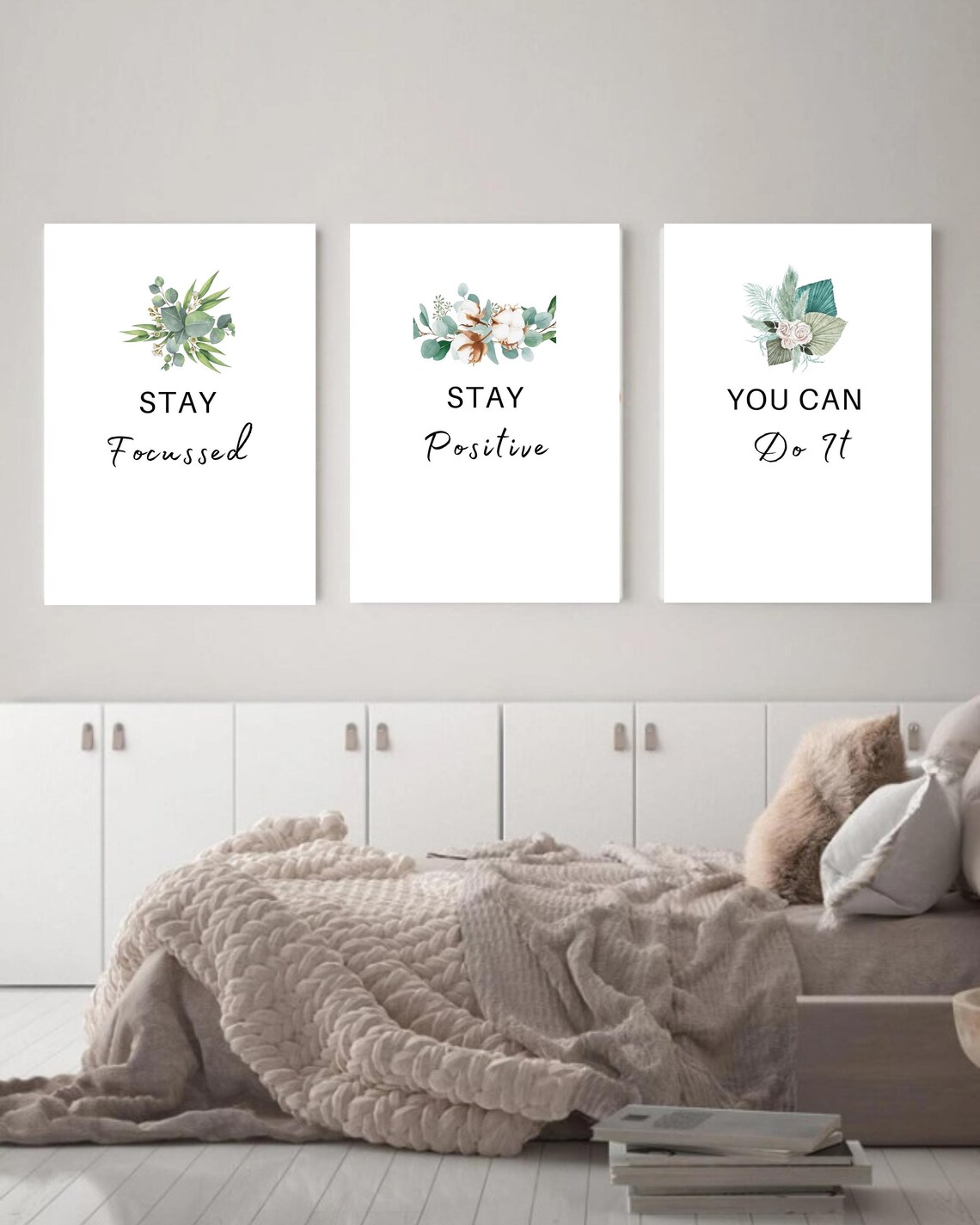 Set of 3 Inspirational Quote Motivational Quotes Poster - Etsy