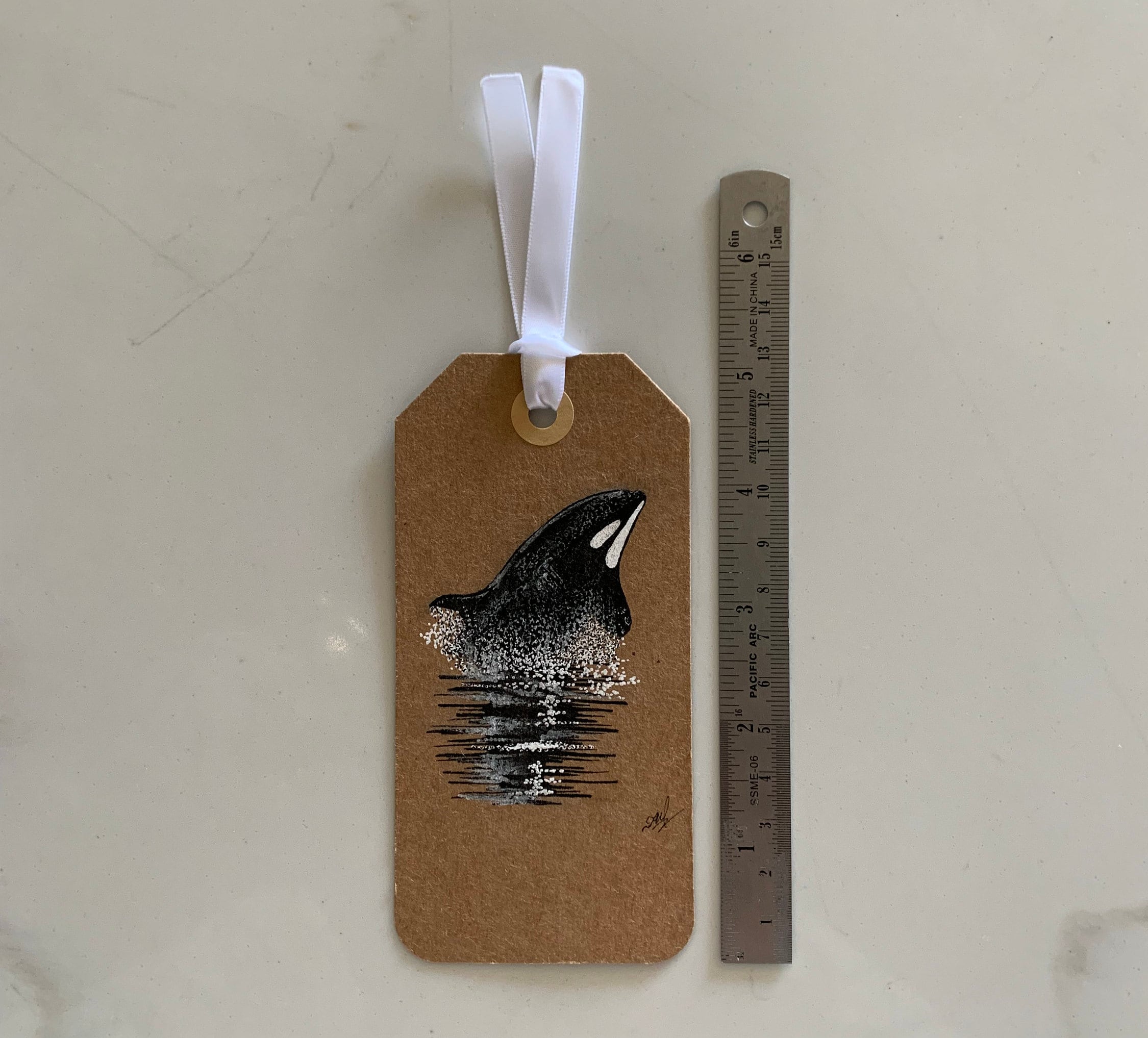 Bookmark | Orca Bookmark | Sea Bookmark | Ocean Bookmark | Killer Whale ...