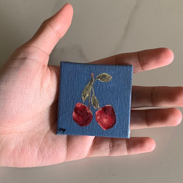 Mini Canvas Painting - Etsy